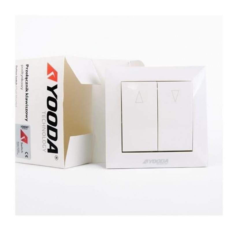 Stabilny przełącznik klawiszowy do rolet Yooda